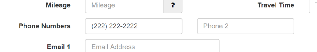 New Phone Number Formatting